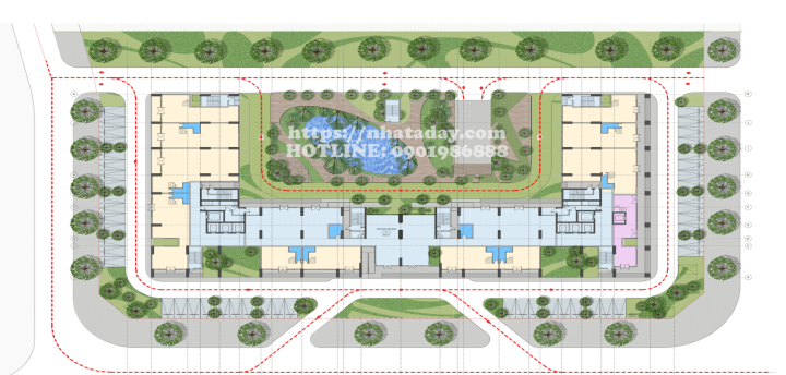 Mặt bằng thiết kế chung cư AnLand Complex Building Nam Cường - Bán ...